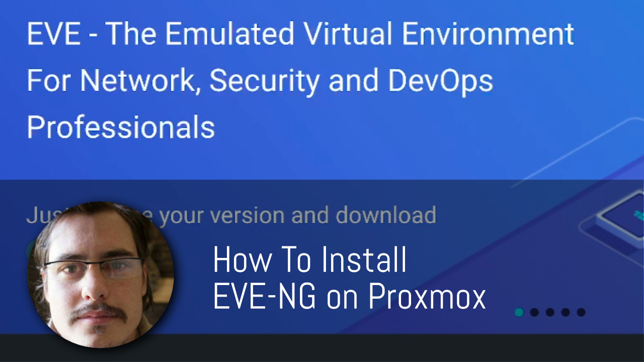 How to install EVE-NG on Proxmox